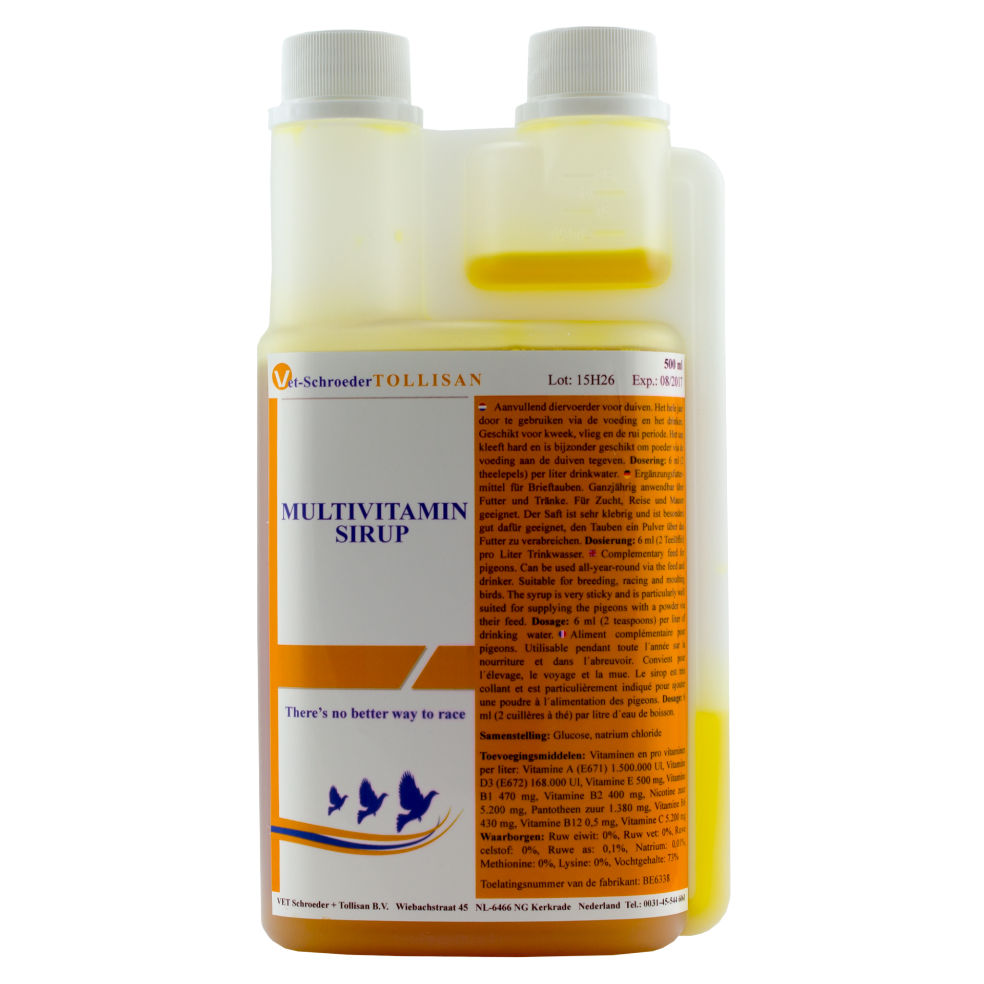 Vet-Schroeder + Tollisan Multivitaminesiroop 500ml | ##shopName##